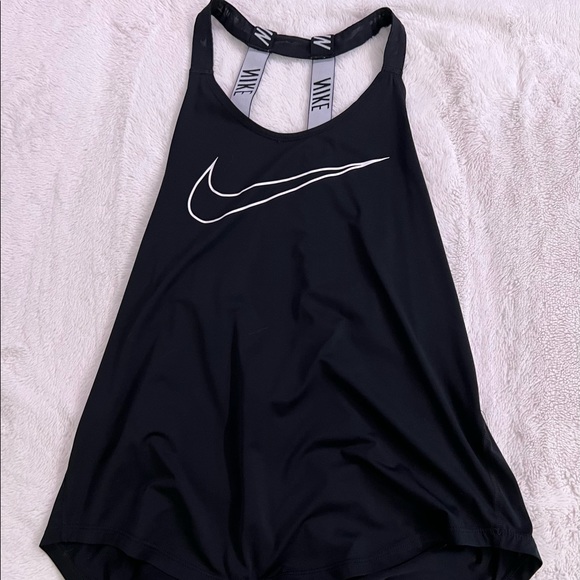 Nike | Tops | Black Nike Tank Top With Open Back | Poshmark